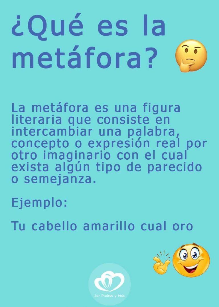 Qué es la metáfora y ejemplos de metáfora para entender mejor. | SPyM